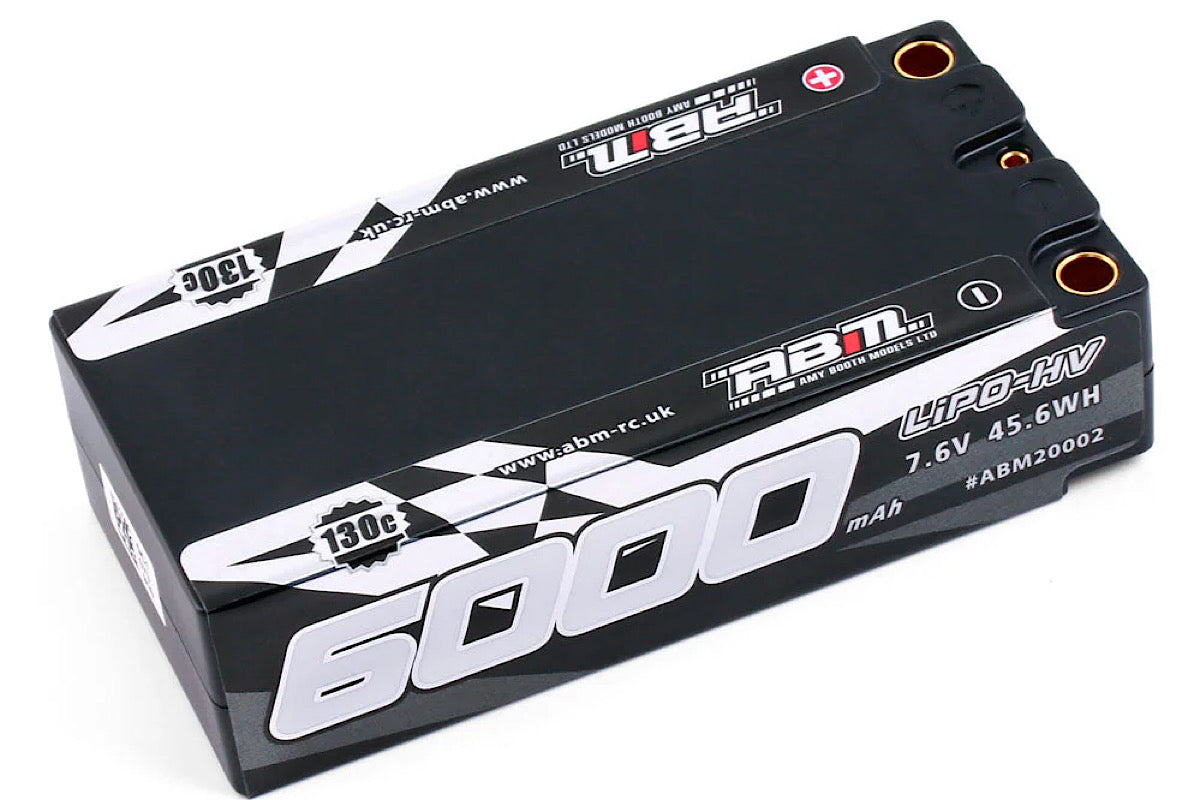 ABM 6000 Shorty 7.6v Lipo-HV 130c 5mm Connectors – Nemo Racing